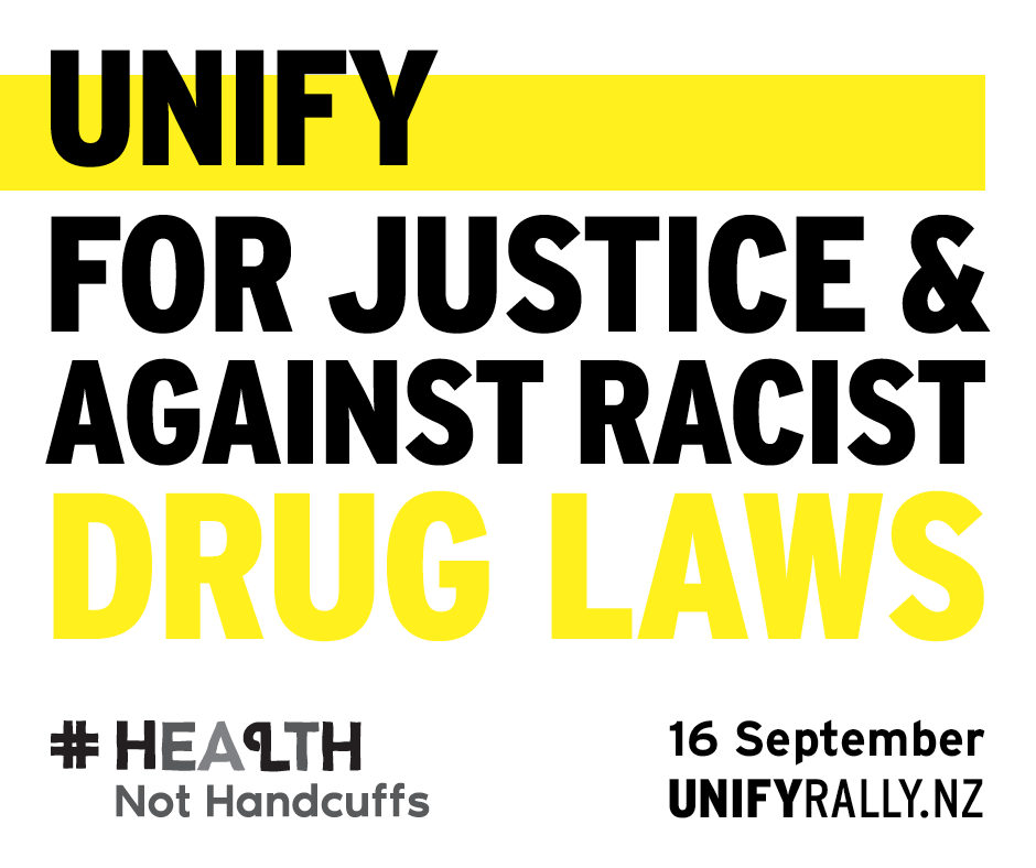 Unify for Justice to end our drug war - NZ Drug Foundation